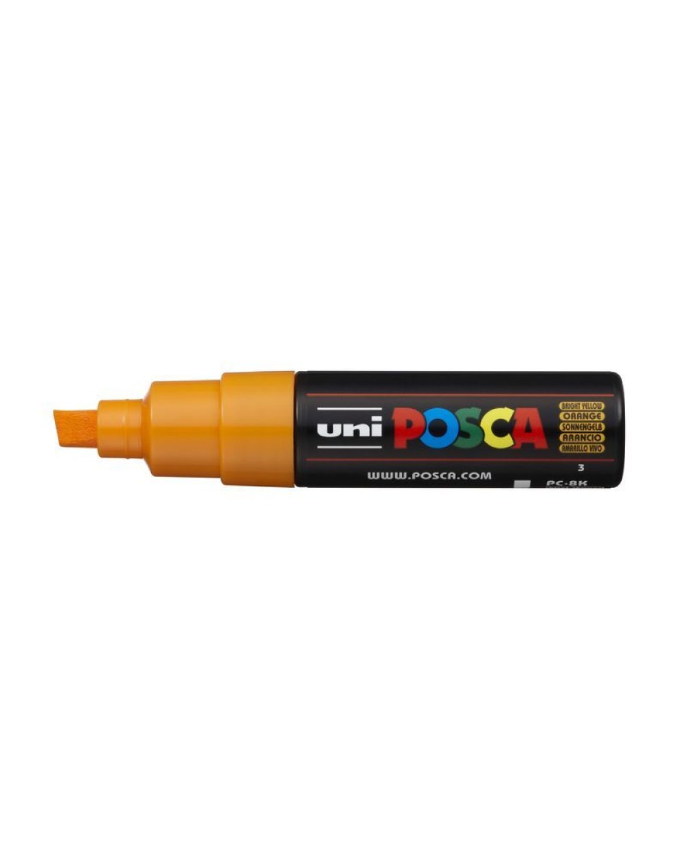 Μαρκαδόρος Uni POSCA πορτοκαλί νέον